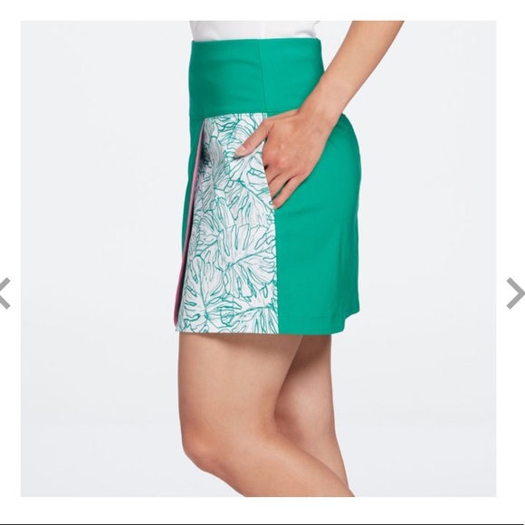 Lady Hagen | Skirts | Lady Hagen Tropical Palm Wrap Golf Skort | Poshmark